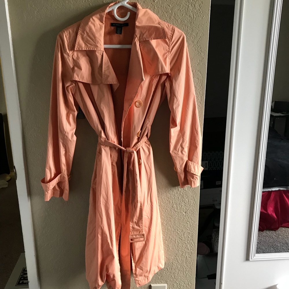 Peach Rain Coat Apricot/ Orange Color - Gem